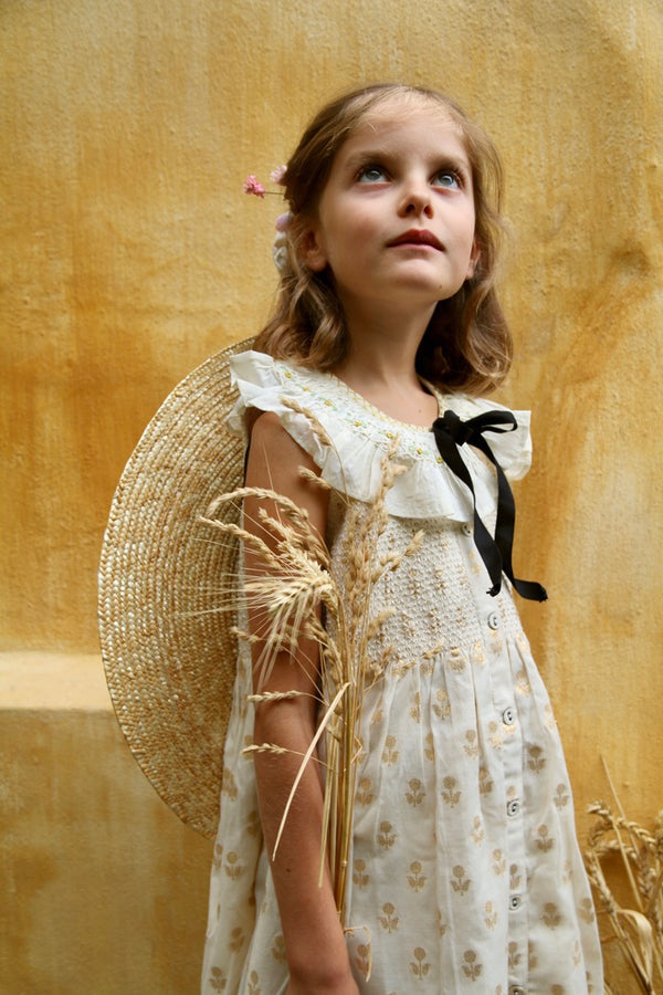 American armhole tunic and its bow barrette – 큐레이트(KURATE)